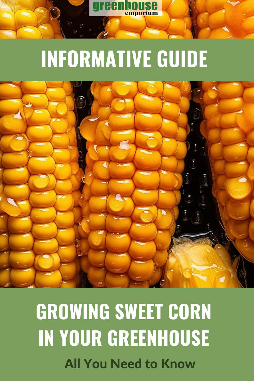 How To Grow Sweet Corn In A Greenhouse | Greenhouse Emporium