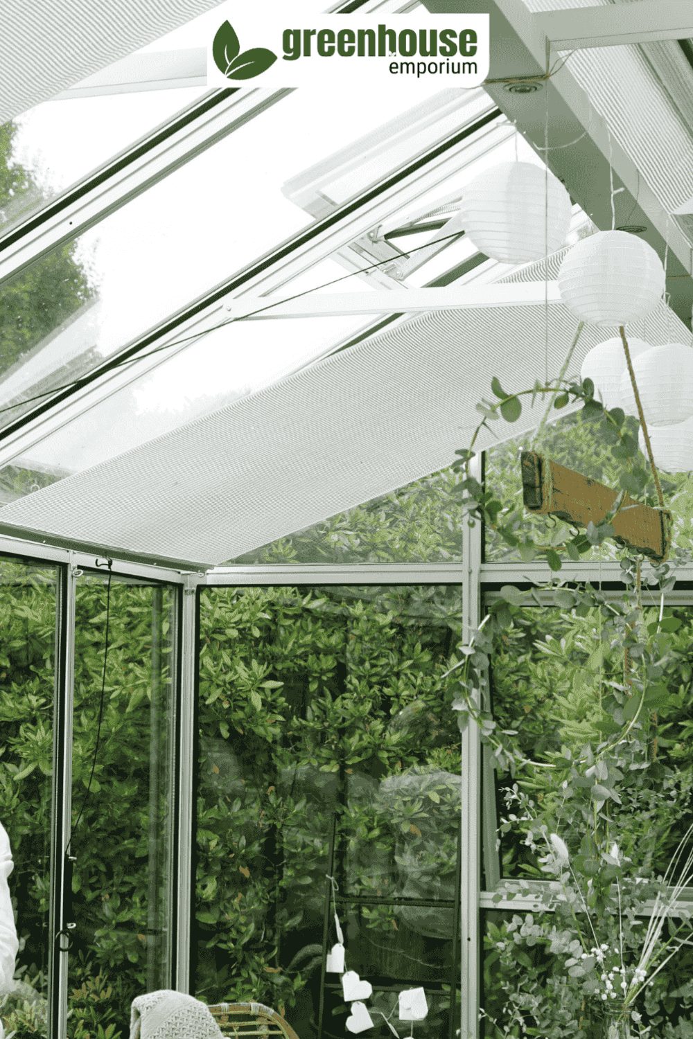 Retractable Roll-up Shade Curtains | Greenhouse Emporium