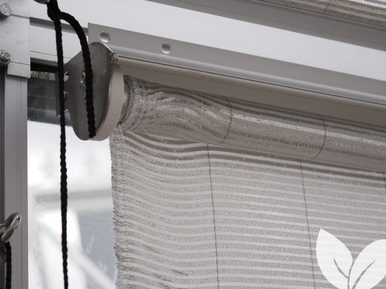 Retractable Roll-up Shade Curtains | Greenhouse Emporium
