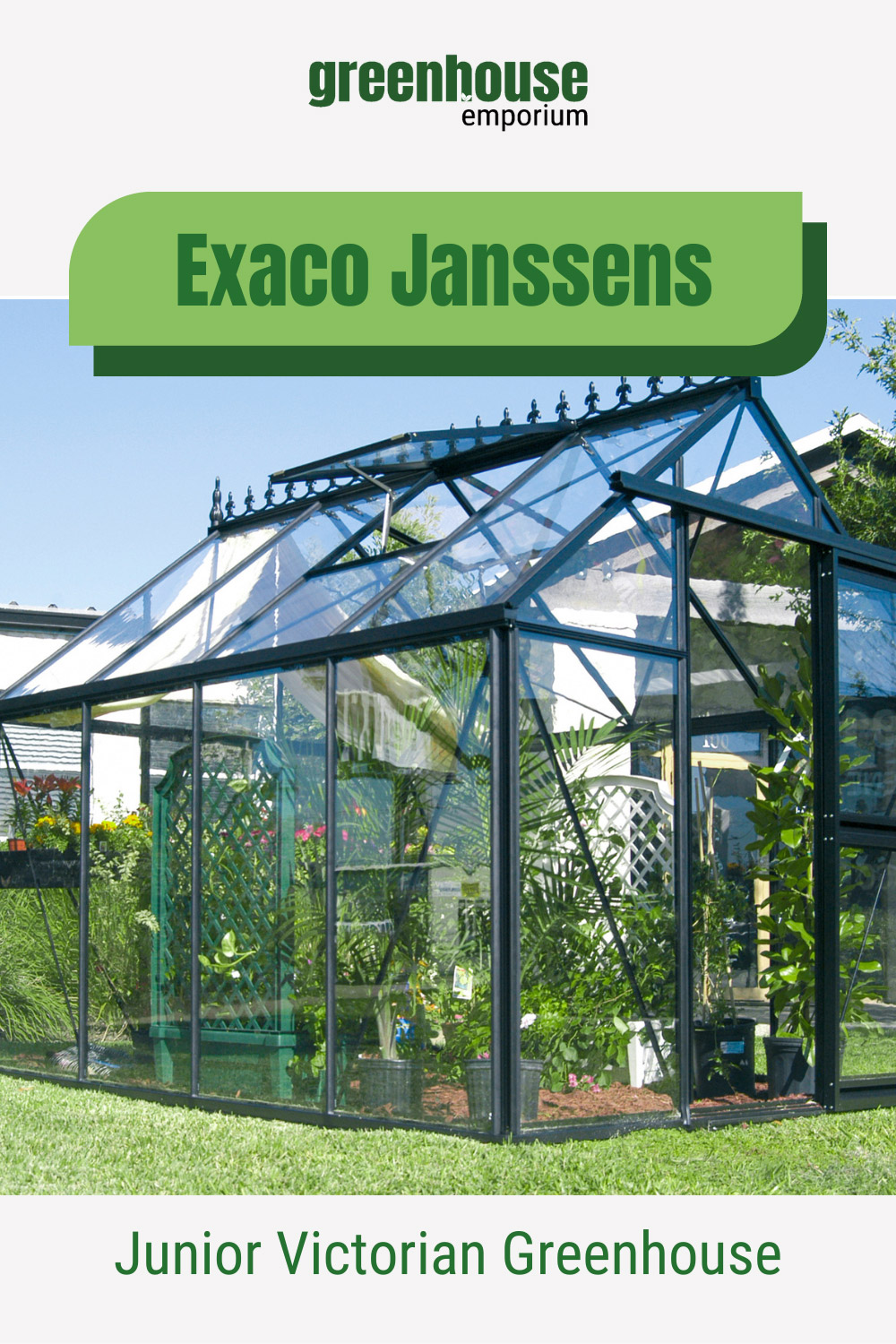 Exaco Janssens Junior Victorian Greenhouse