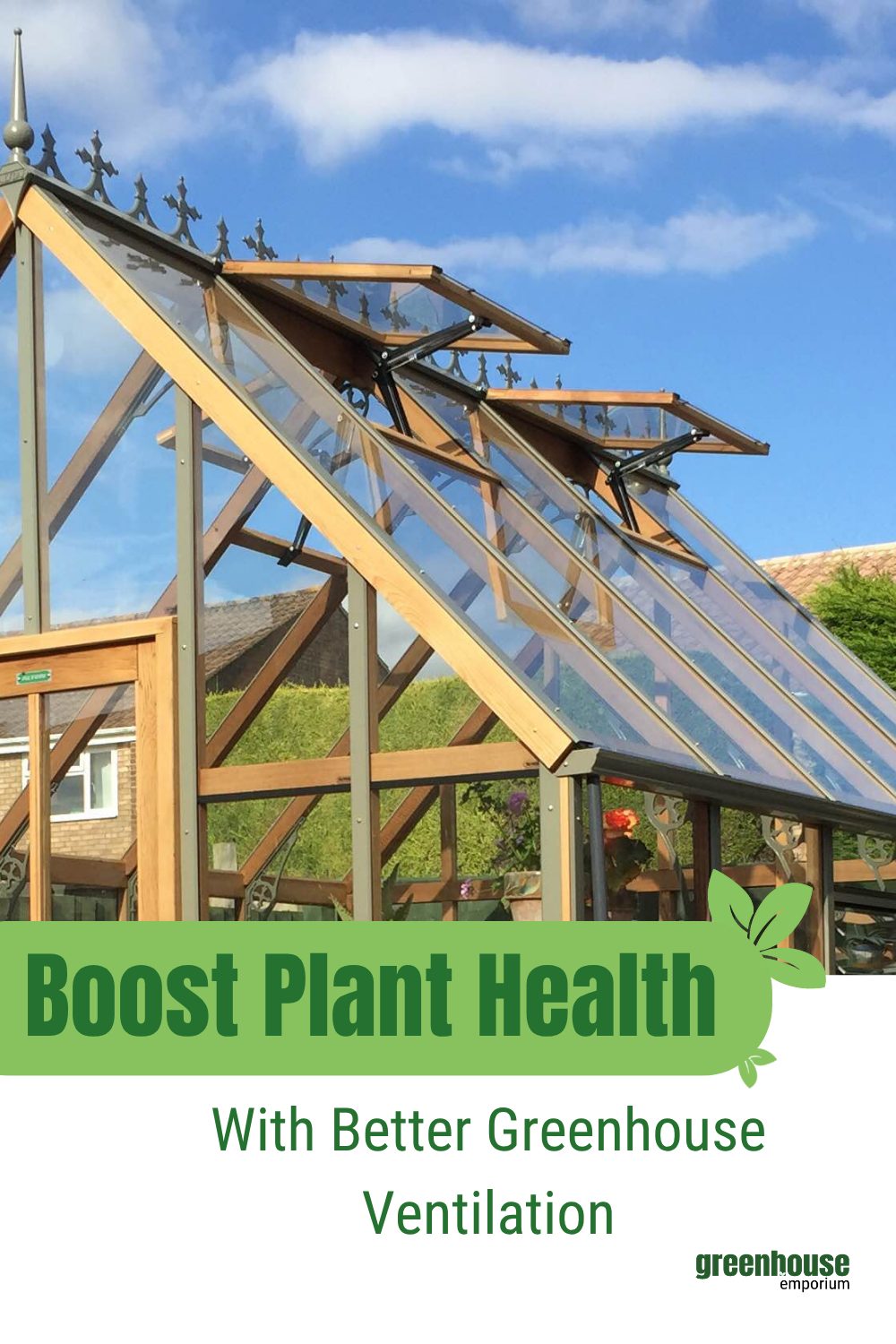 Alton Roof Vent | Greenhouse Emporium