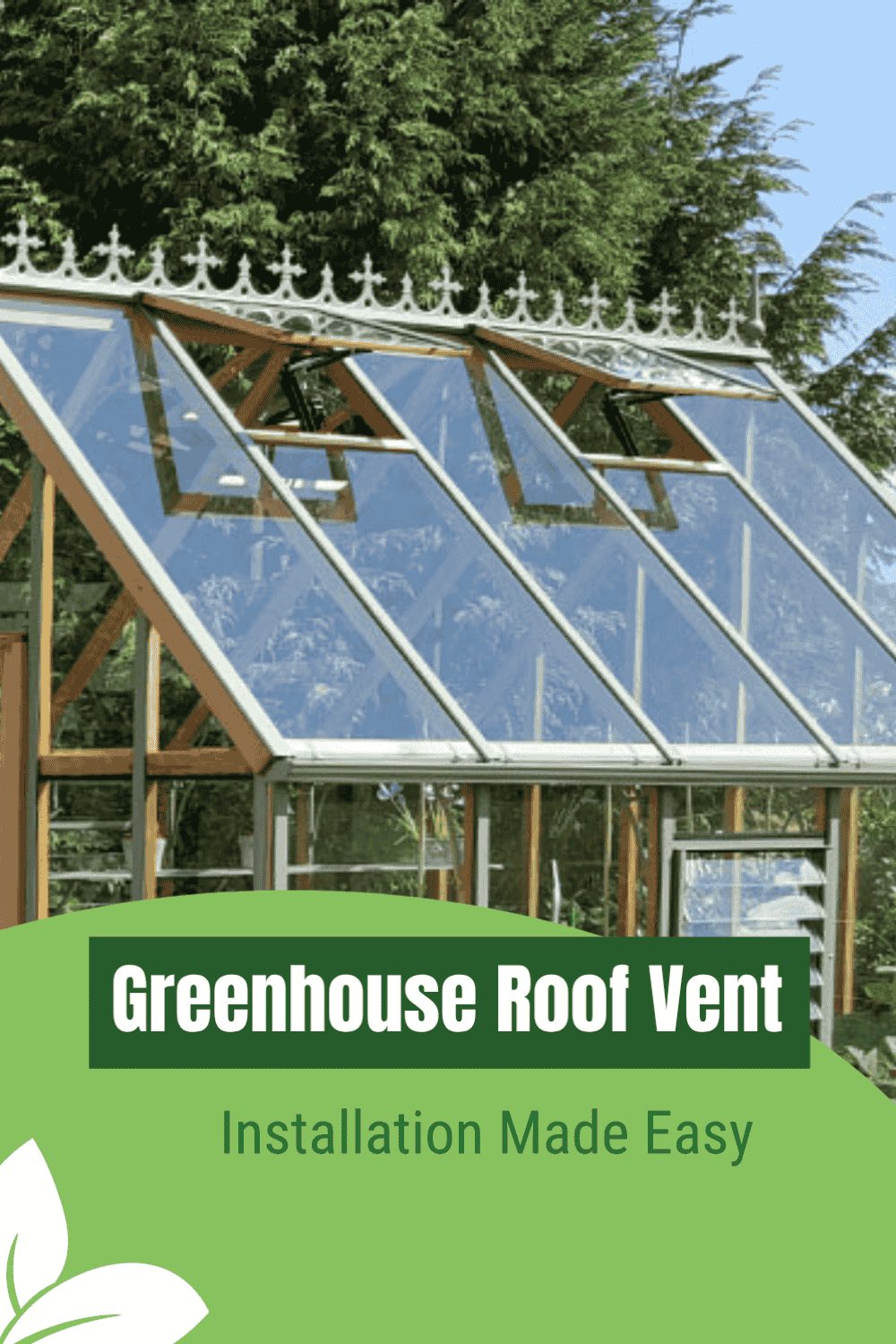 Alton Roof Vent | Greenhouse Emporium