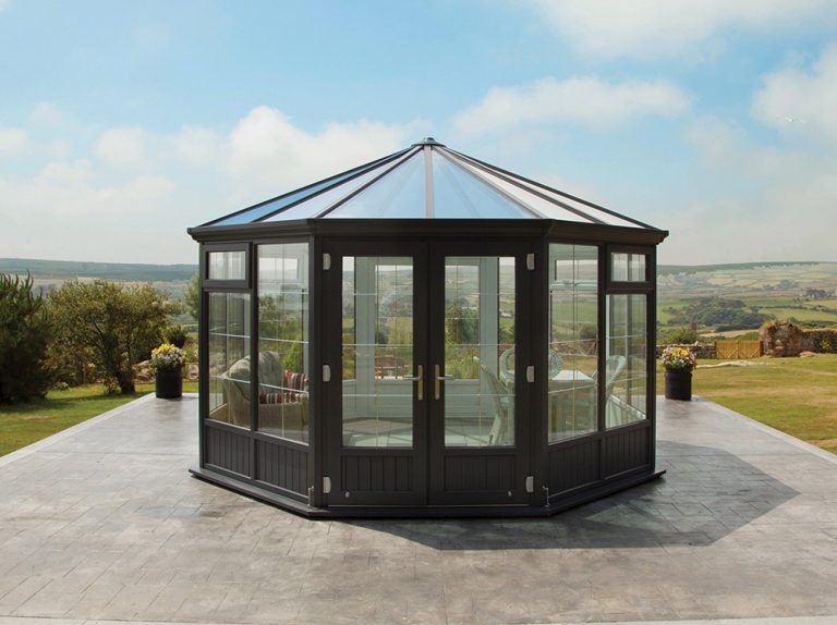 Exaco Melbourne Octagonal Garden Room | Greenhouse Emporium
